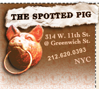 Butcher Paper & Brooklyn Beer: The Spotted Pig, New York - Vagablond